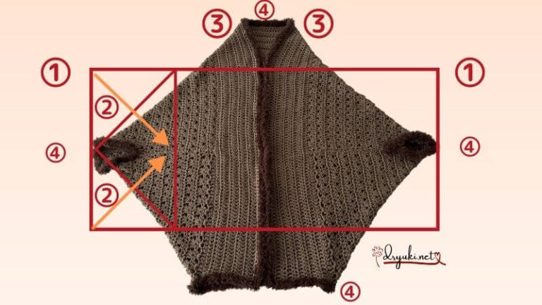 【かぎ針編み】あったかモモンガカーディガンが簡単にできた♡ | dryukiネット